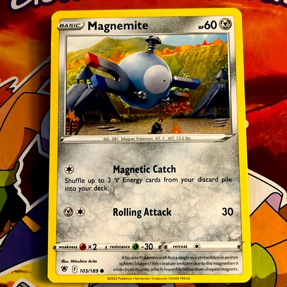 Pokemon | Toys | Magnemite Pokmon Card | Poshmark